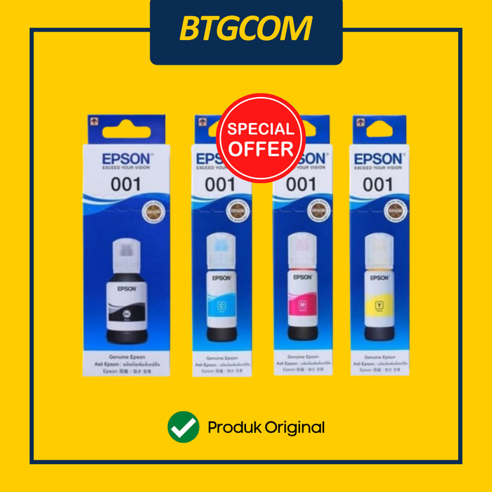 TINTA EPSON 001 YELLOW – BTGCOM
