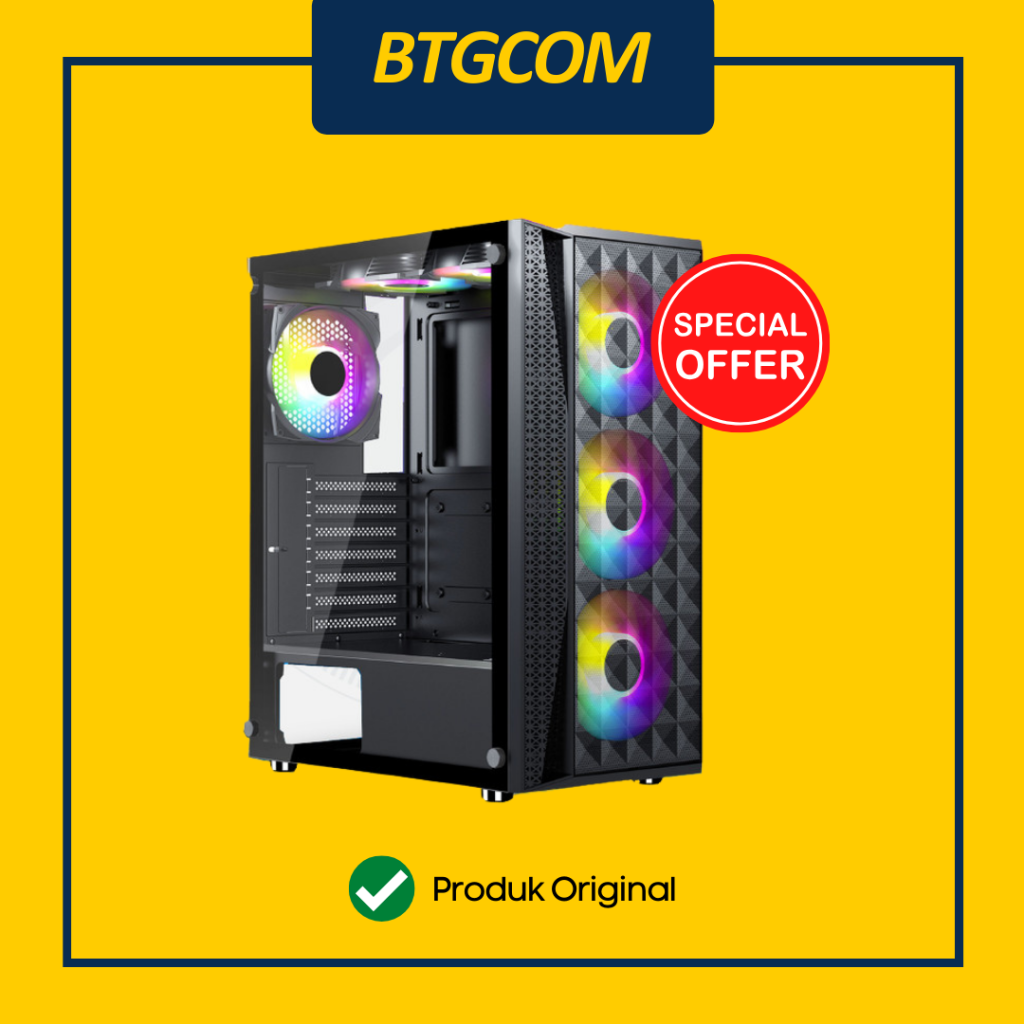 CASING MID TOWER VENOMRX MYSTRA BLACK – BTGCOM