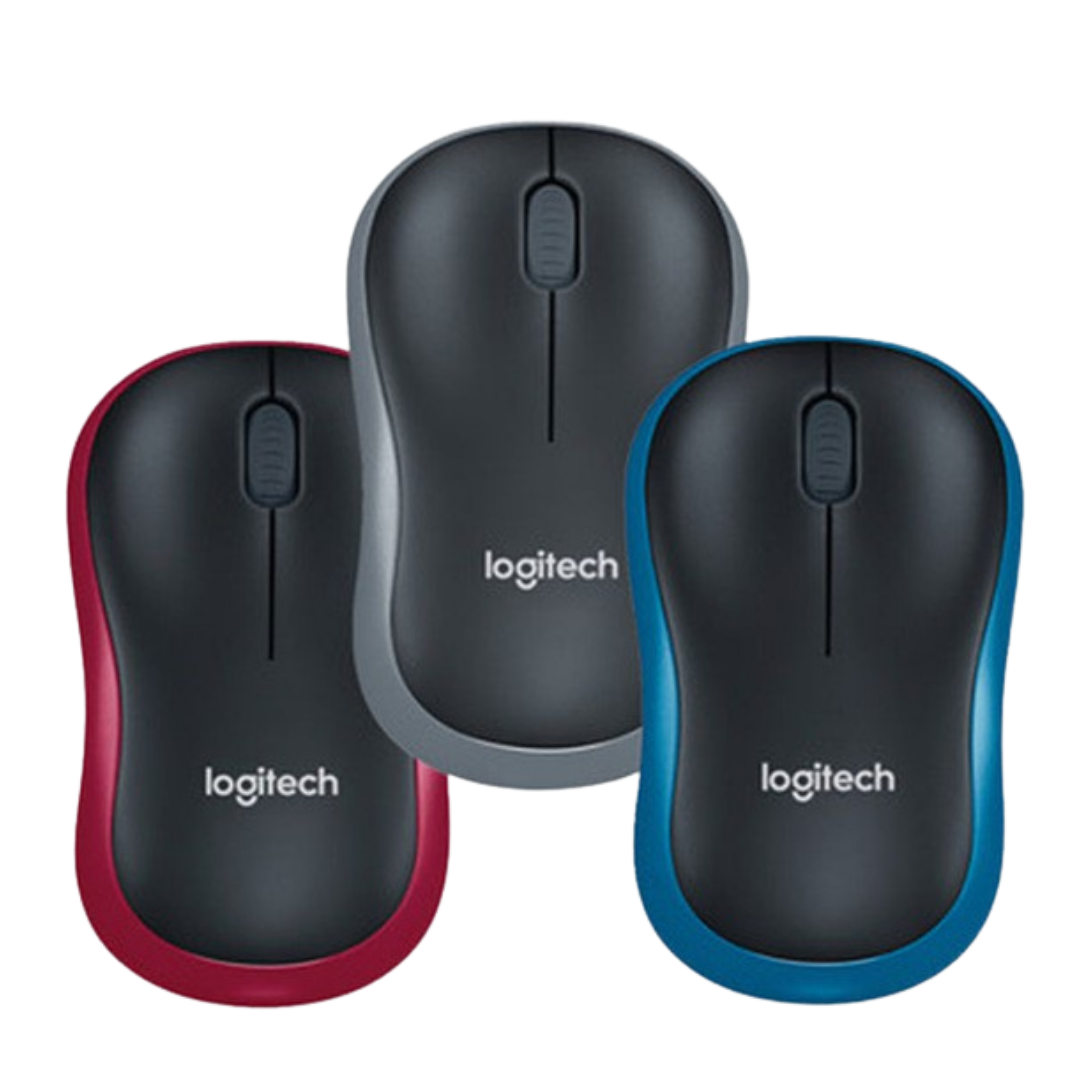 MOUSE LOGITECH M185 WIRELESS BLUE – BTGCOM