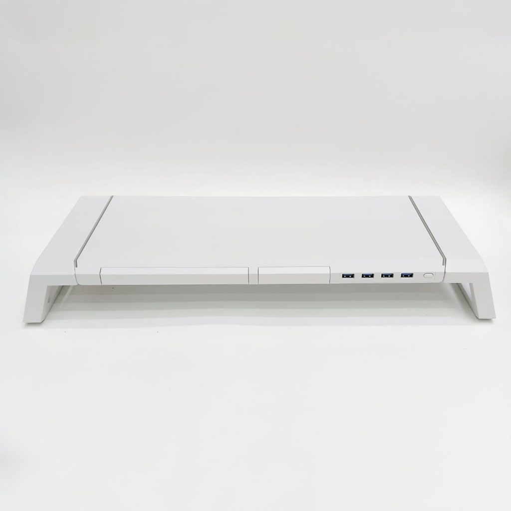 MONITOR STAND REXUS TRANT RX-FP03 RGB WHITE WITH RGB LIGHT, USB3.0X4 ...