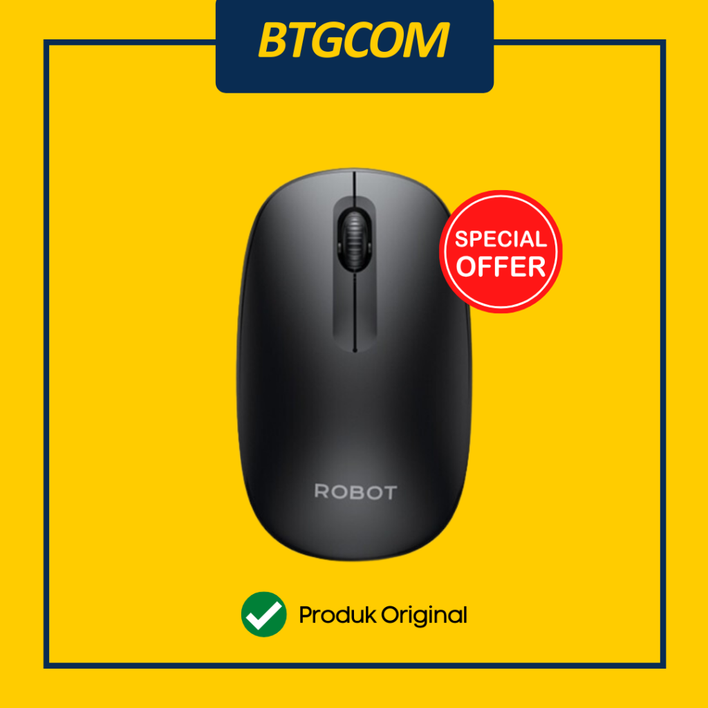 MOUSE ROBOT M260 WIRELESS BLACK – BTGCOM