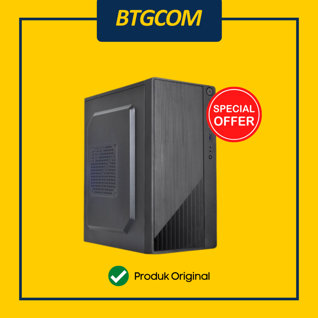 CASING M-ATX VENOMRX DURIEL BLACK WITH PSU 300W – BTGCOM