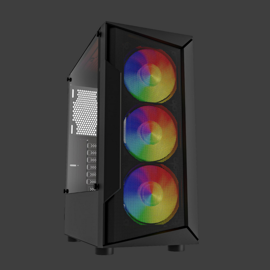 CASING MID TOWER VENOMRX ROCKSTAR BLACK – BTGCOM