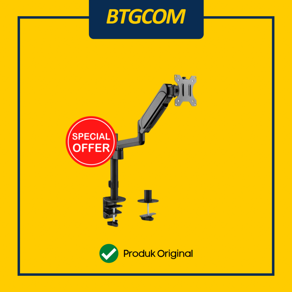 MONITOR ARM BRATECK LDT48-C012 17-32 INCH BLACK – BTGCOM