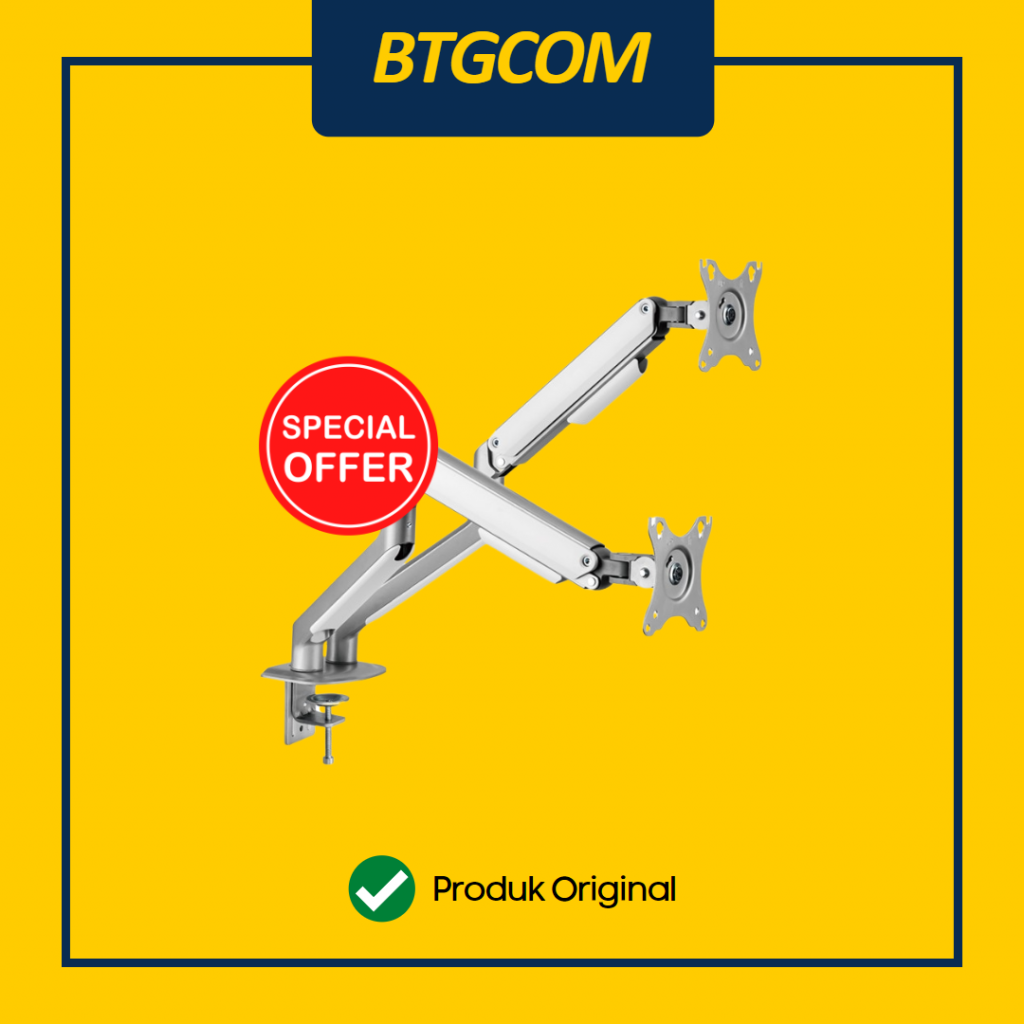 MONITOR ARM ARM BRATECK LDT63-C024 17-32 INCH SILVER – BTGCOM