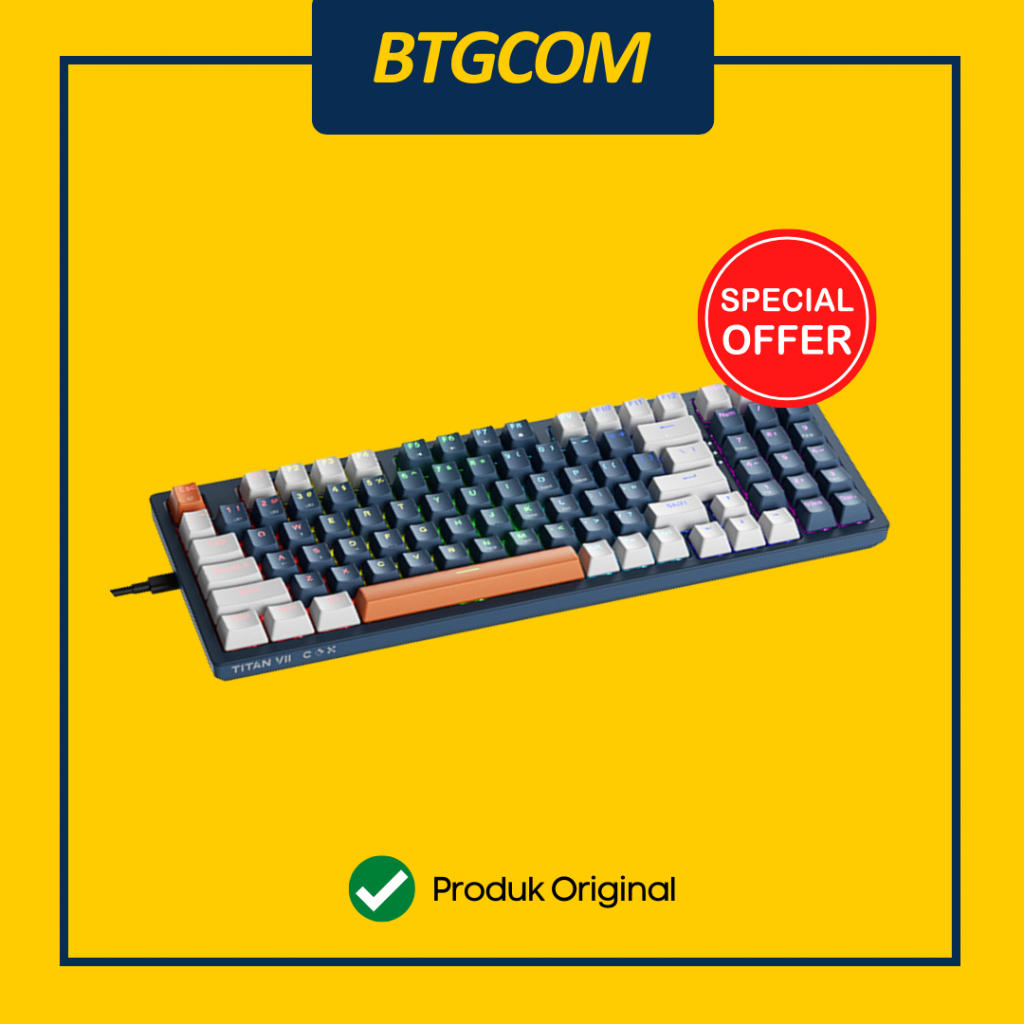 KEYBOARD GAMING GAMEN TITAN 7 MECHANICAL RED SWITCH BLUE – BTGCOM