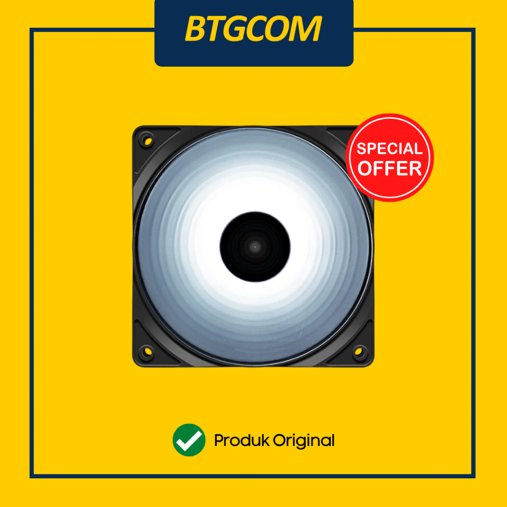 CASE FAN/KIPAS CASING DEEPCOOL RF 120W WHITE – BTGCOM